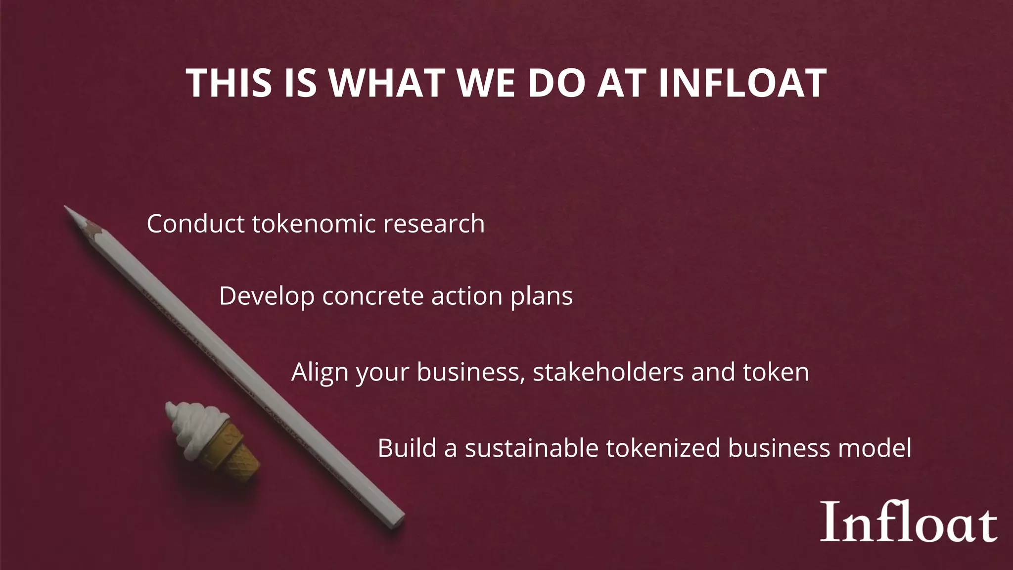 Infloat - Token Design, Tokenomics | PPT
