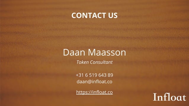 Infloat - Token Design, Tokenomics | PPT