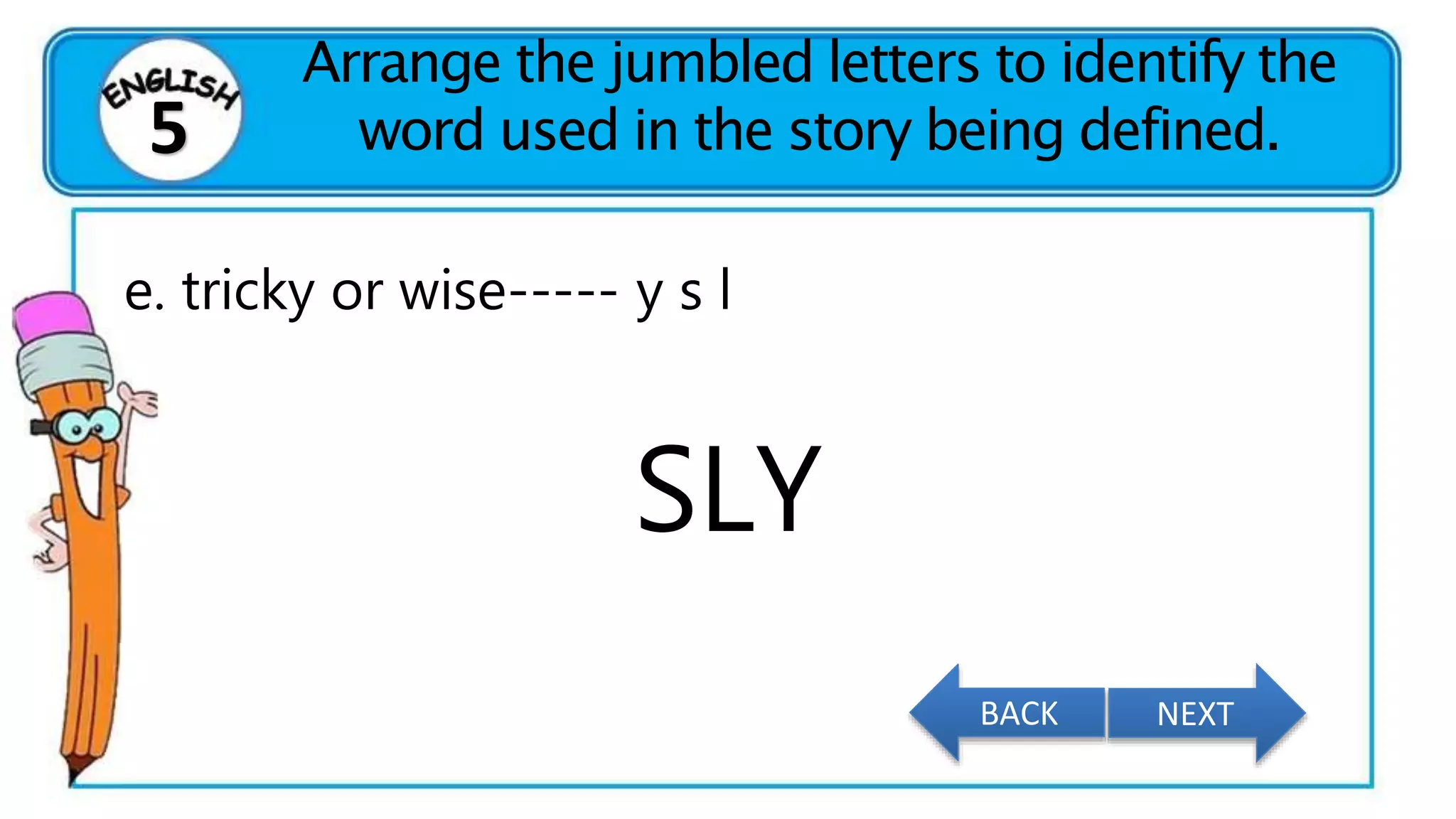 English Grade 5 1st Quarter Week 1 Day 1 to 5 | PPTX