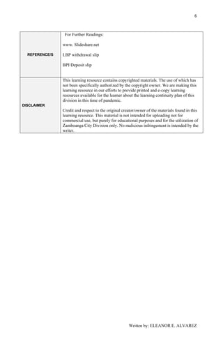ENglish 5 Learning Module for Quarter One | PDF