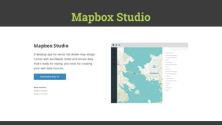 Making beautiful maps with Mapbox Studio by Charley Glynn | PDF