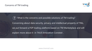 How to efficiently use large-scale TMs in translation, Jing Zhang ...
