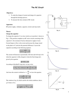 The RC Circuit | PDF