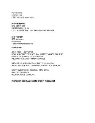 Derrick J Smith | DOCX | Air Travel | Travel Type