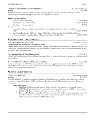 Rob New Format Resume-Revised 6-4-15 | PDF
