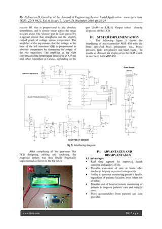Patient Monitoring System | PDF