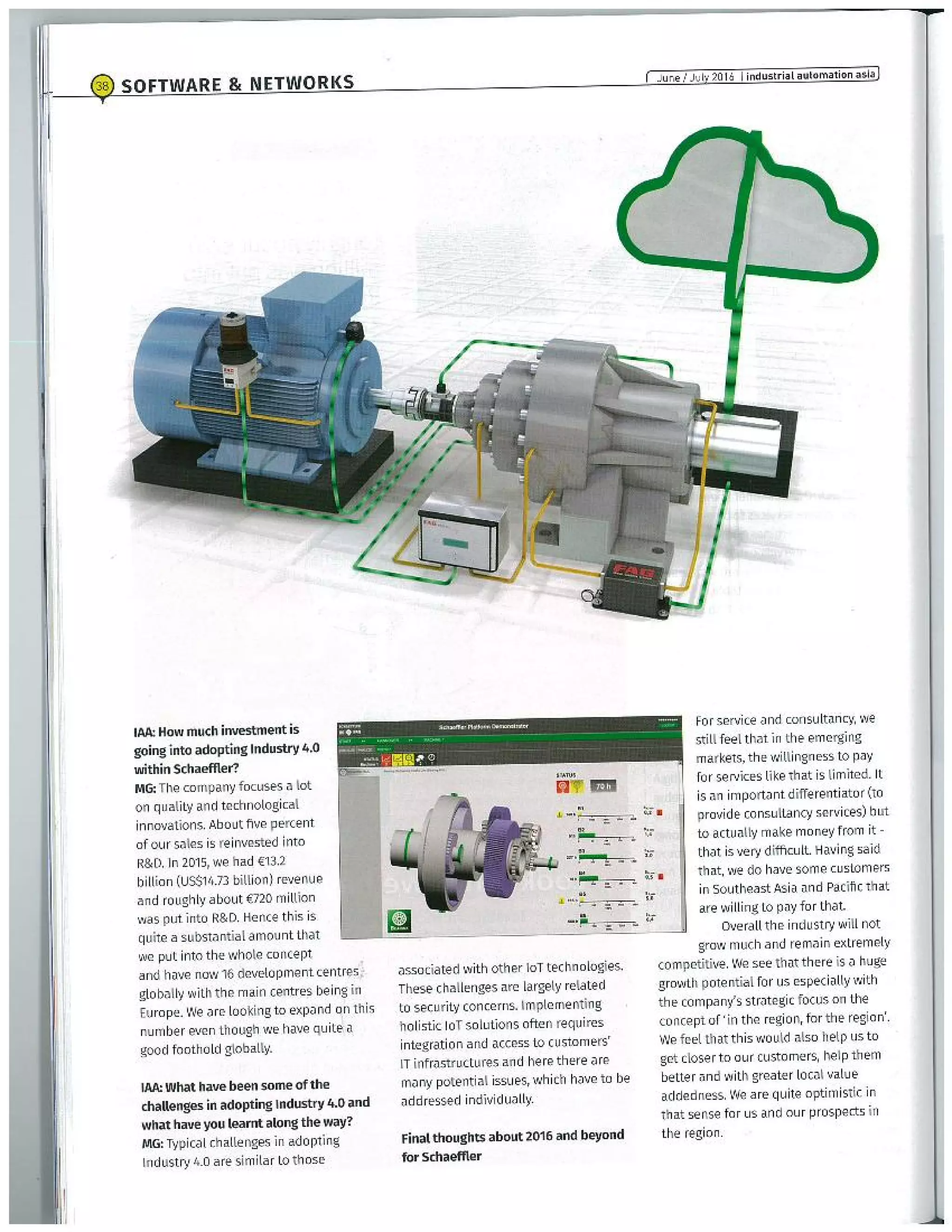 mark industrial automation asia Interview june 2016 | PDF