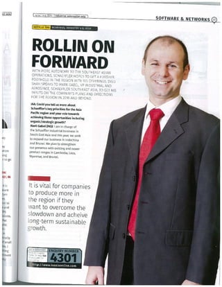 mark industrial automation asia Interview june 2016 | PDF