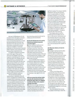 mark industrial automation asia Interview june 2016 | PDF