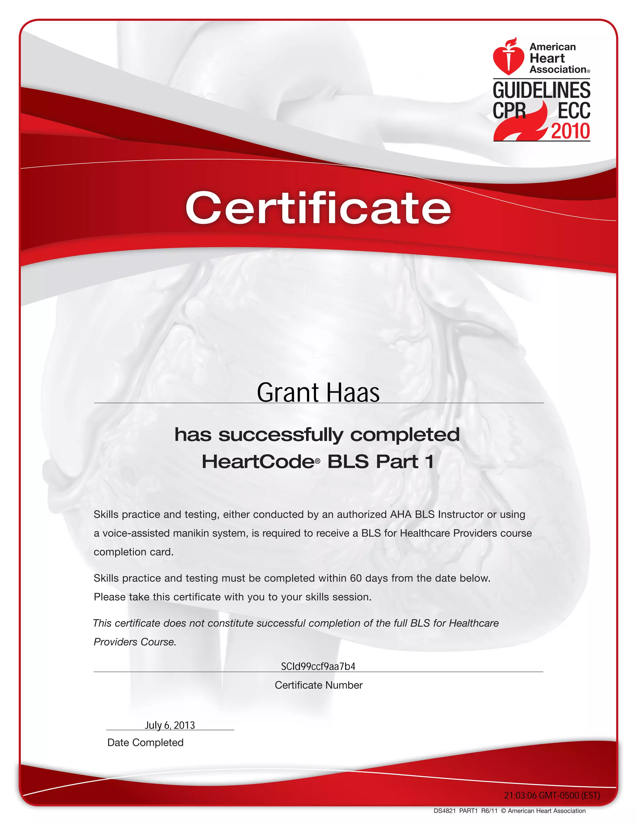 AHA BLS HeartCode | PDF