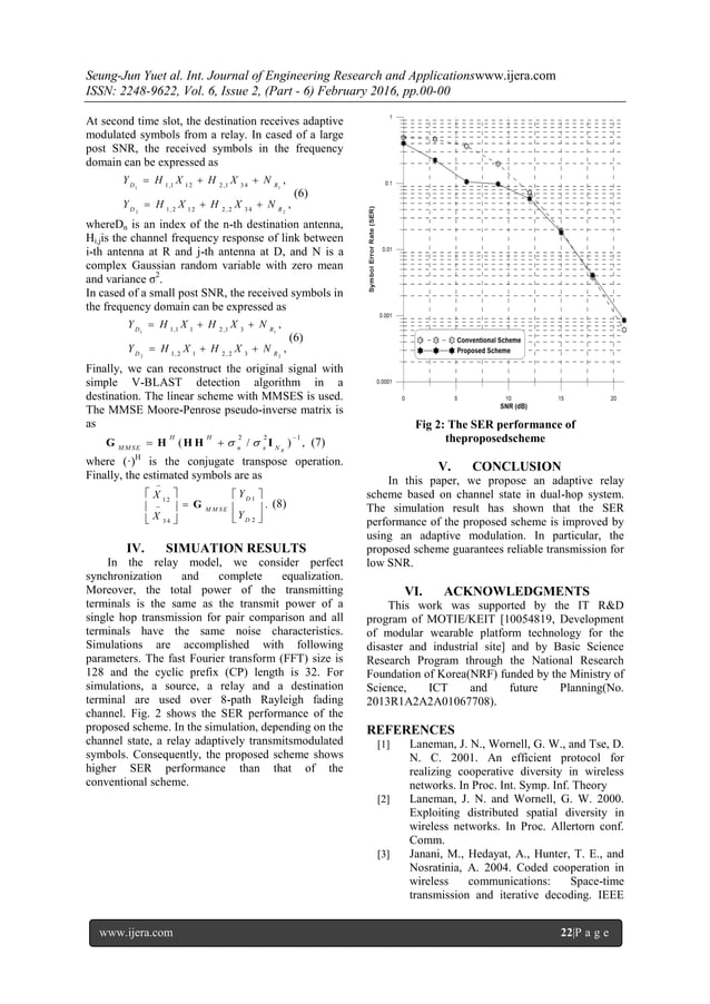 Adaptive Relay Scheme Based on Channel State in Dual-Hop System | PDF