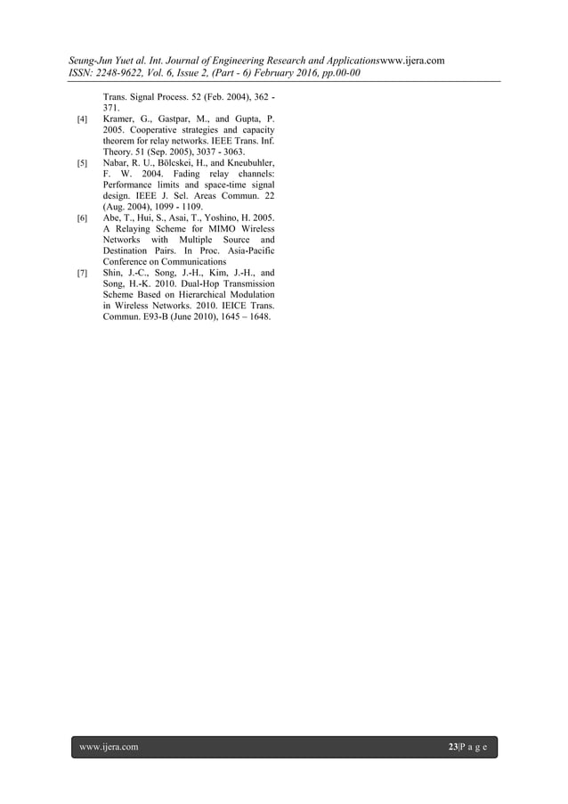 Adaptive Relay Scheme Based on Channel State in Dual-Hop System | PDF