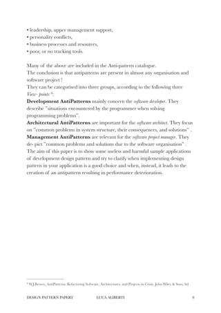 AntiPatterns | PDF