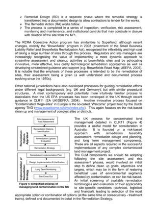 Remediation, Clean-up and other non-NEPM concepts | PDF