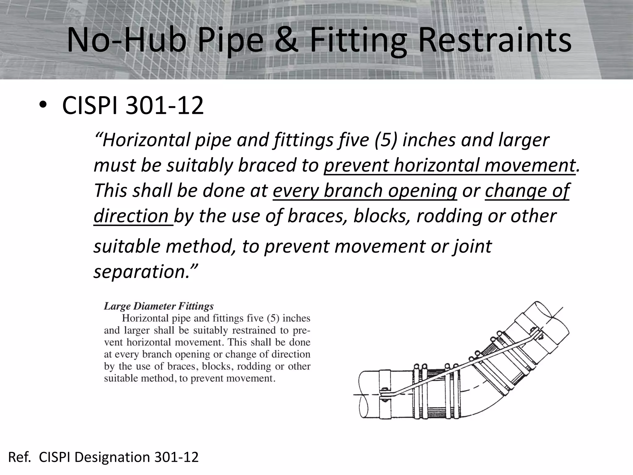 ASPE CEU Pipe Hangers and Supports | PDF