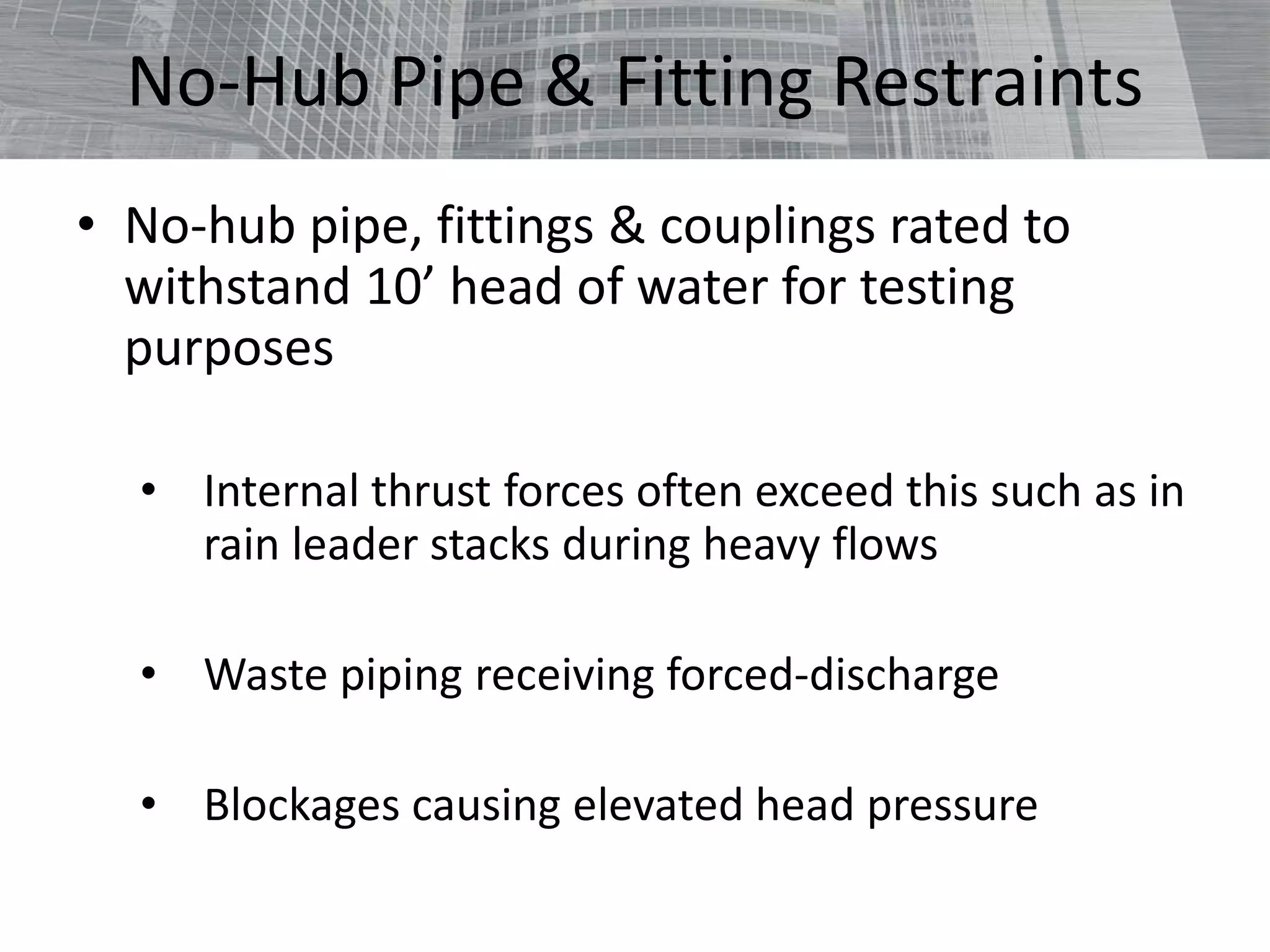ASPE CEU Pipe Hangers and Supports | PDF