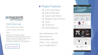 webdevportfolio-Semdrive | PPT