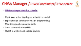 CHW Organogram | PDF