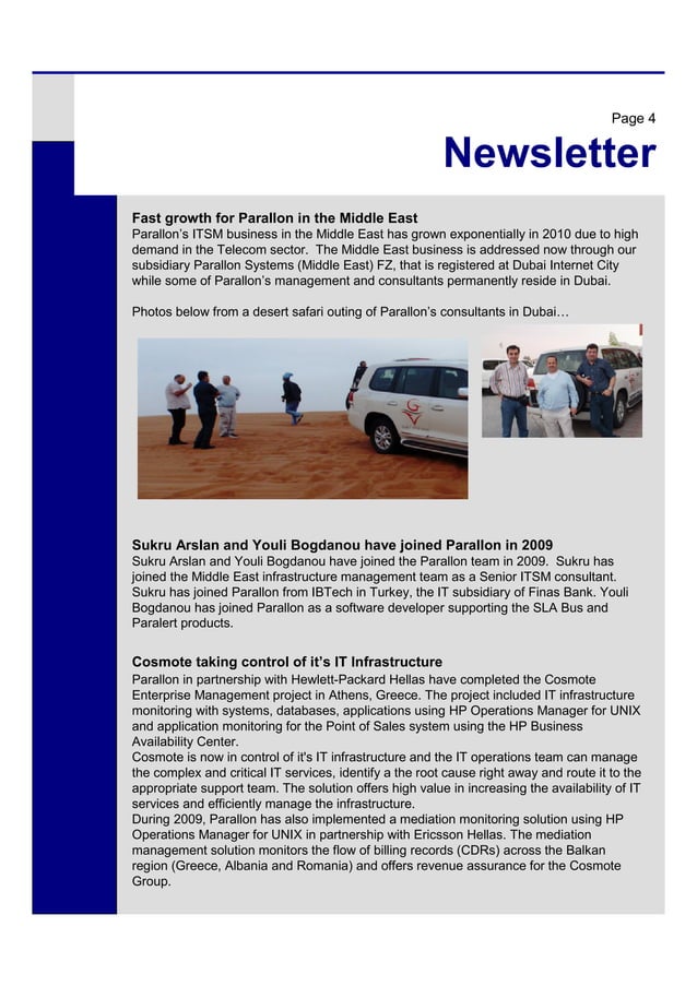 parallon2010newsletter | PDF