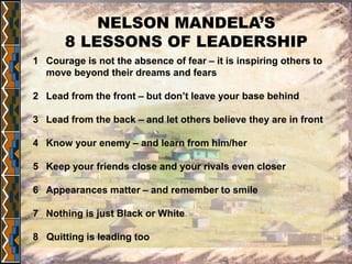 Shackleton Mandelas Leadership Skills | PPT