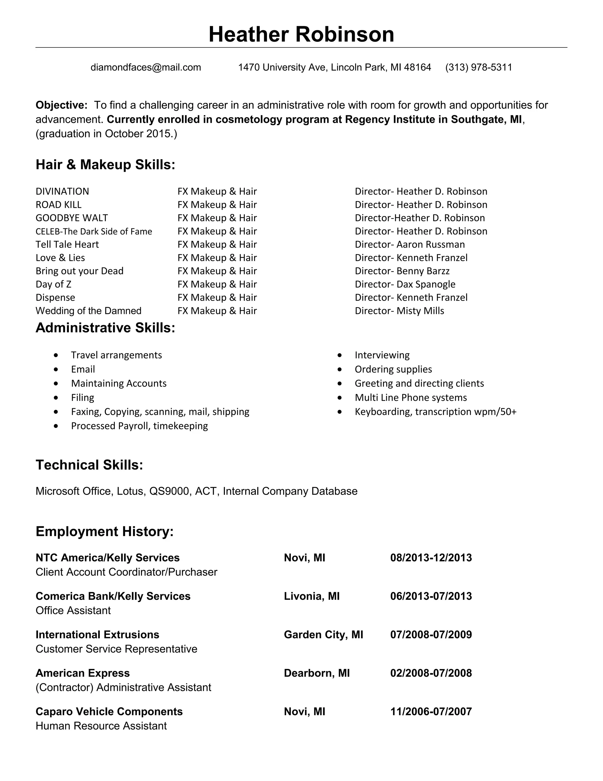 heather resume-new | DOC