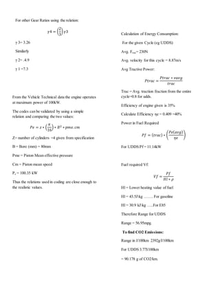 Plug-In Hybrid Simulation | DOCX