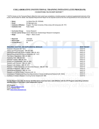 citiCompletionReport4763548 | PDF