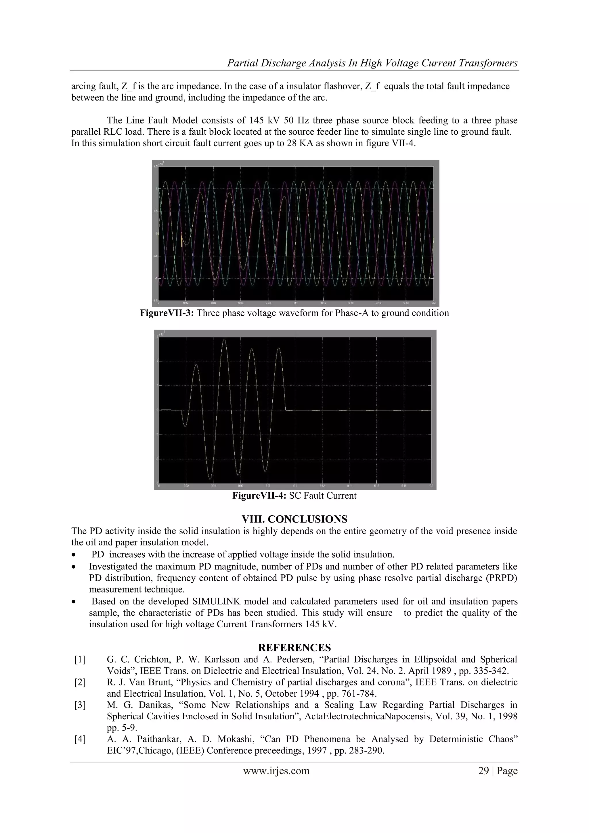 Partial Discharge Analysis in High Voltage Current Transformers | PDF