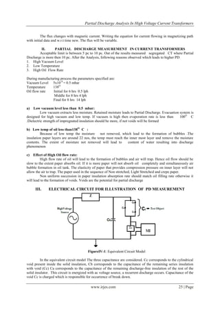 Partial Discharge Analysis in High Voltage Current Transformers | PDF