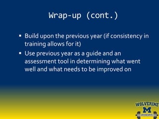 Off-Season Training Program Design & Considerations | PDF