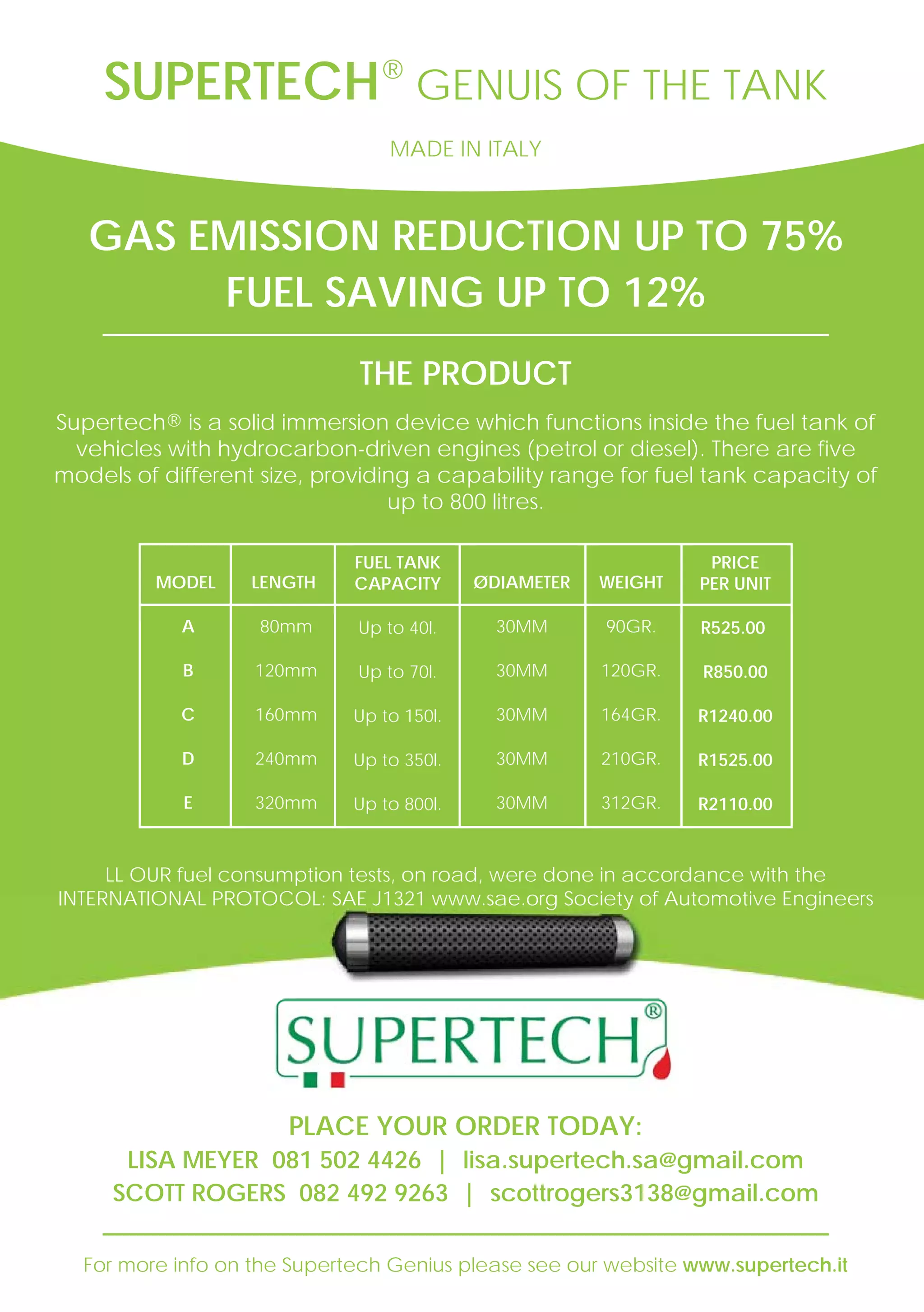 SUPERTECH PRICELIST 1 | PDF