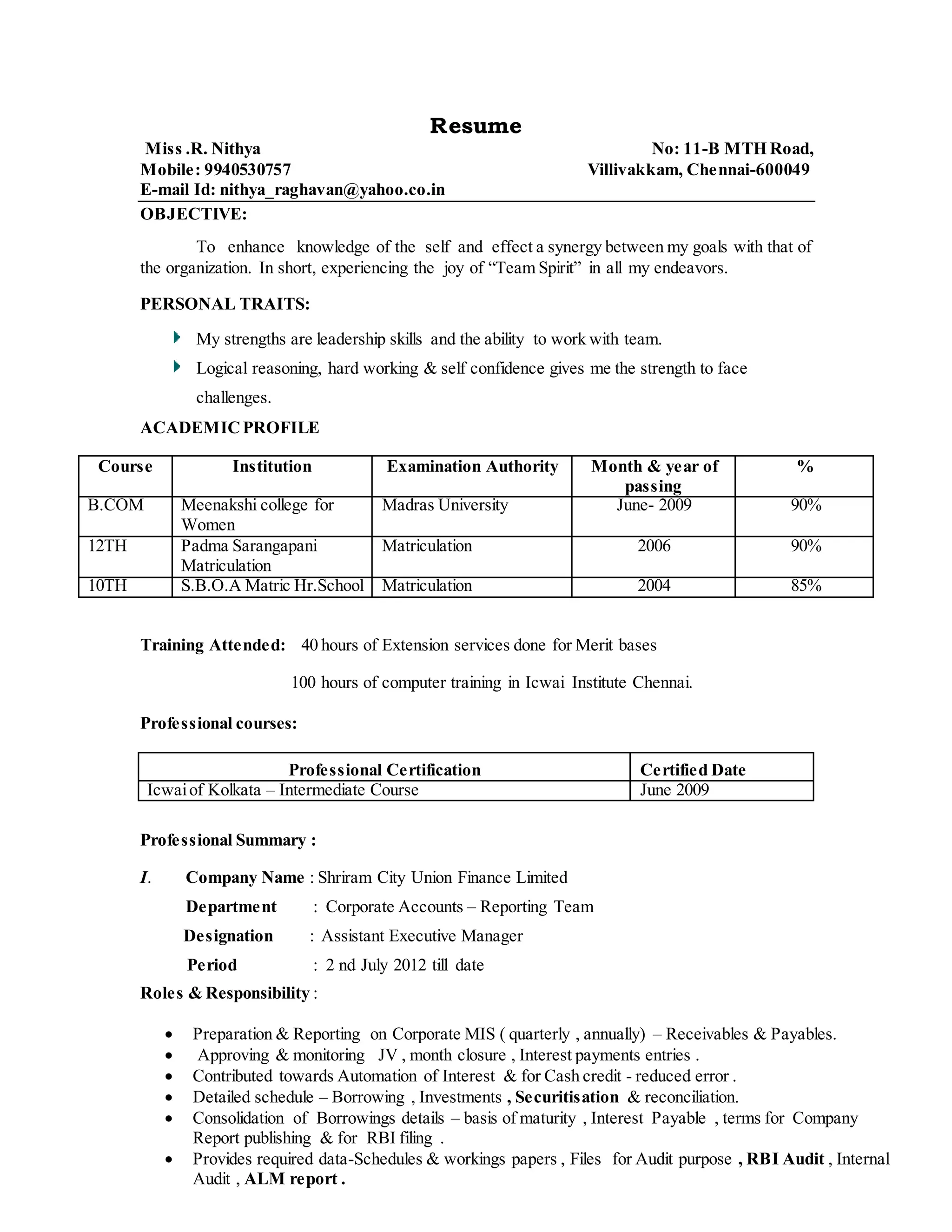 Resume (n) i | DOCX | Resume Writing and Advice | Job Search