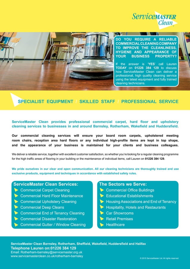 ServiceMaster Clean - About Us | PDF
