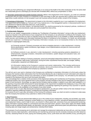 Dell's Offfer letter | PDF