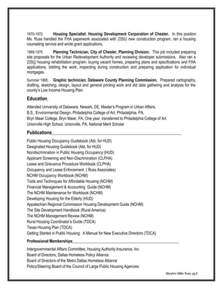MaryAnn_real_job_resume 2014 | DOC | Government Support and Welfare ...