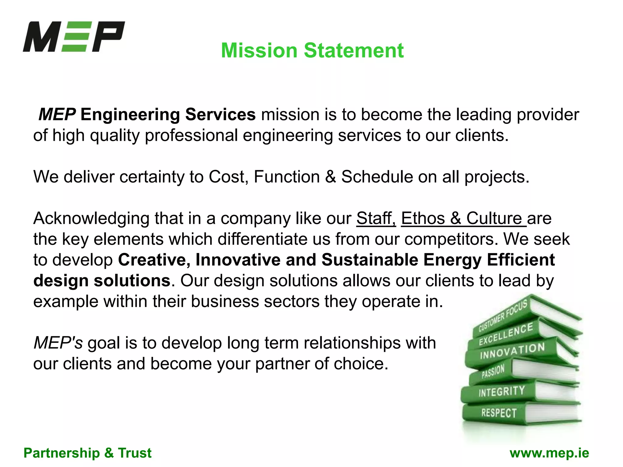 MEP Company Overview | PDF