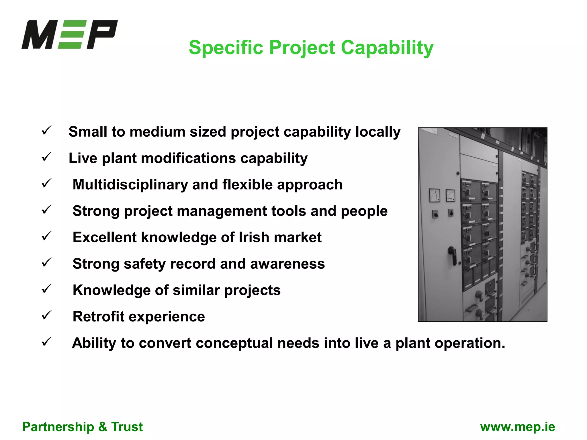 MEP Company Overview | PDF