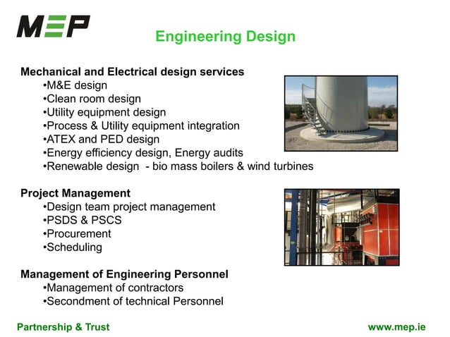 MEP Company Overview | PPT