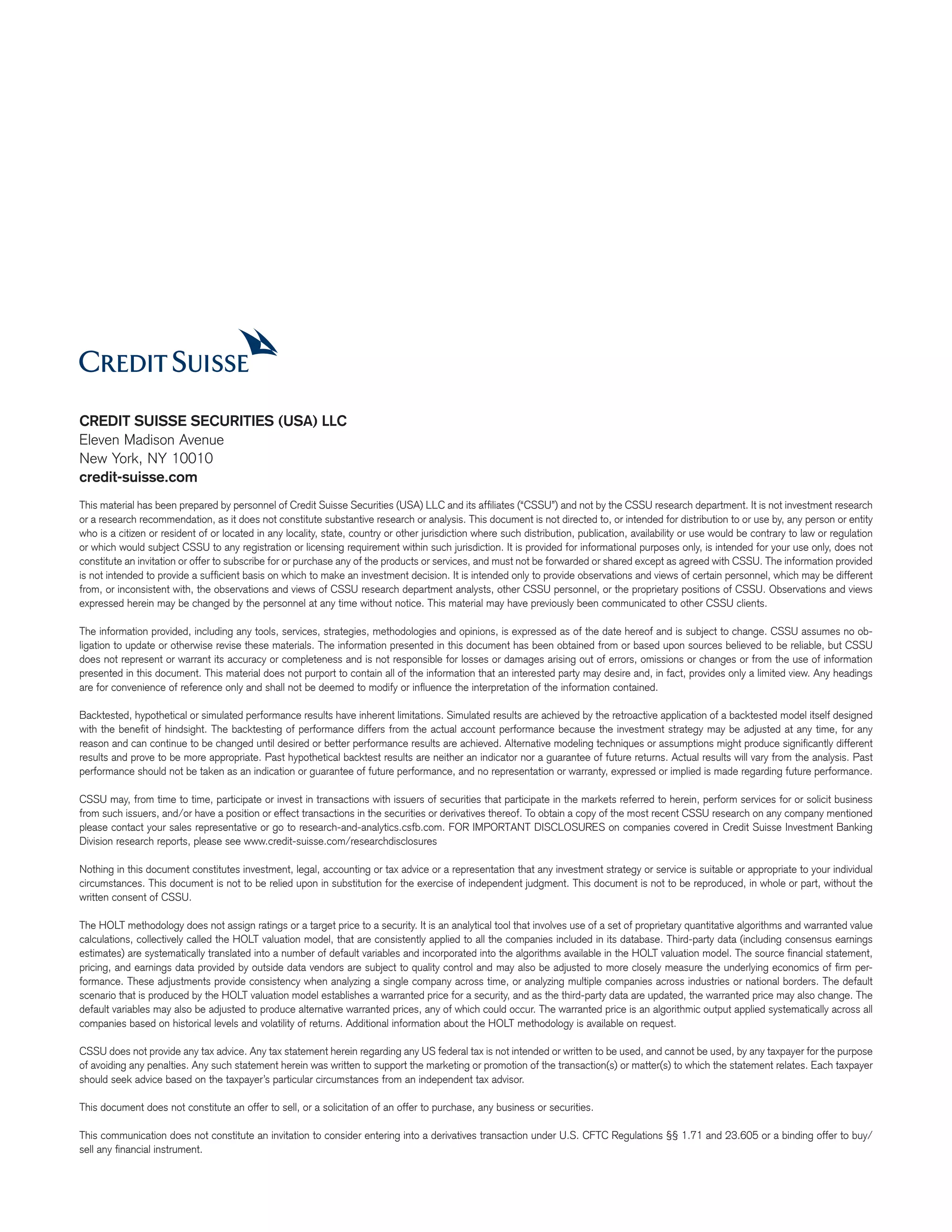 credit-suisse-corporate-insights-q3-2016 | PDF