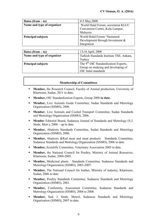 DR Osman, O. A. CV (2016) | PDF