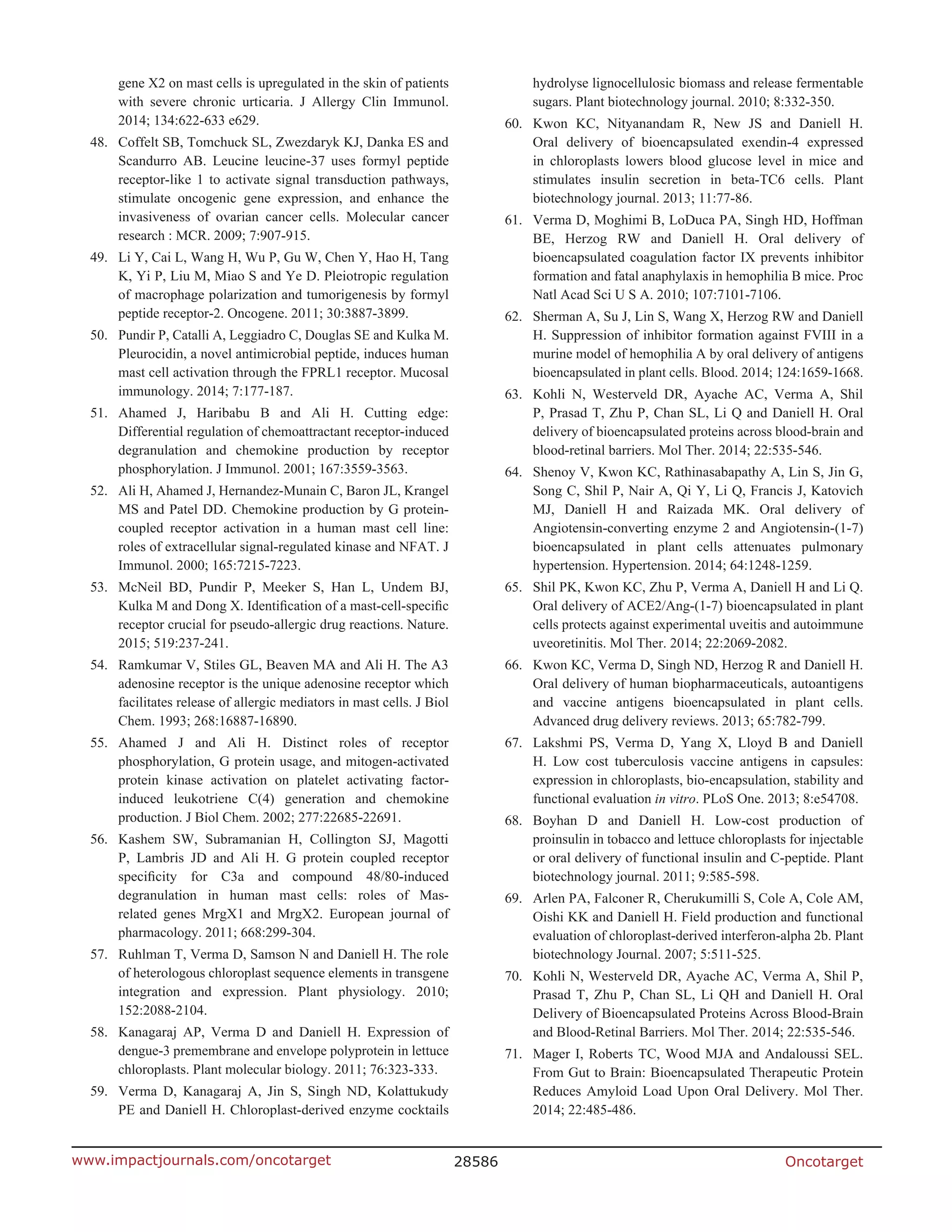 Oncotarget Paper | PDF