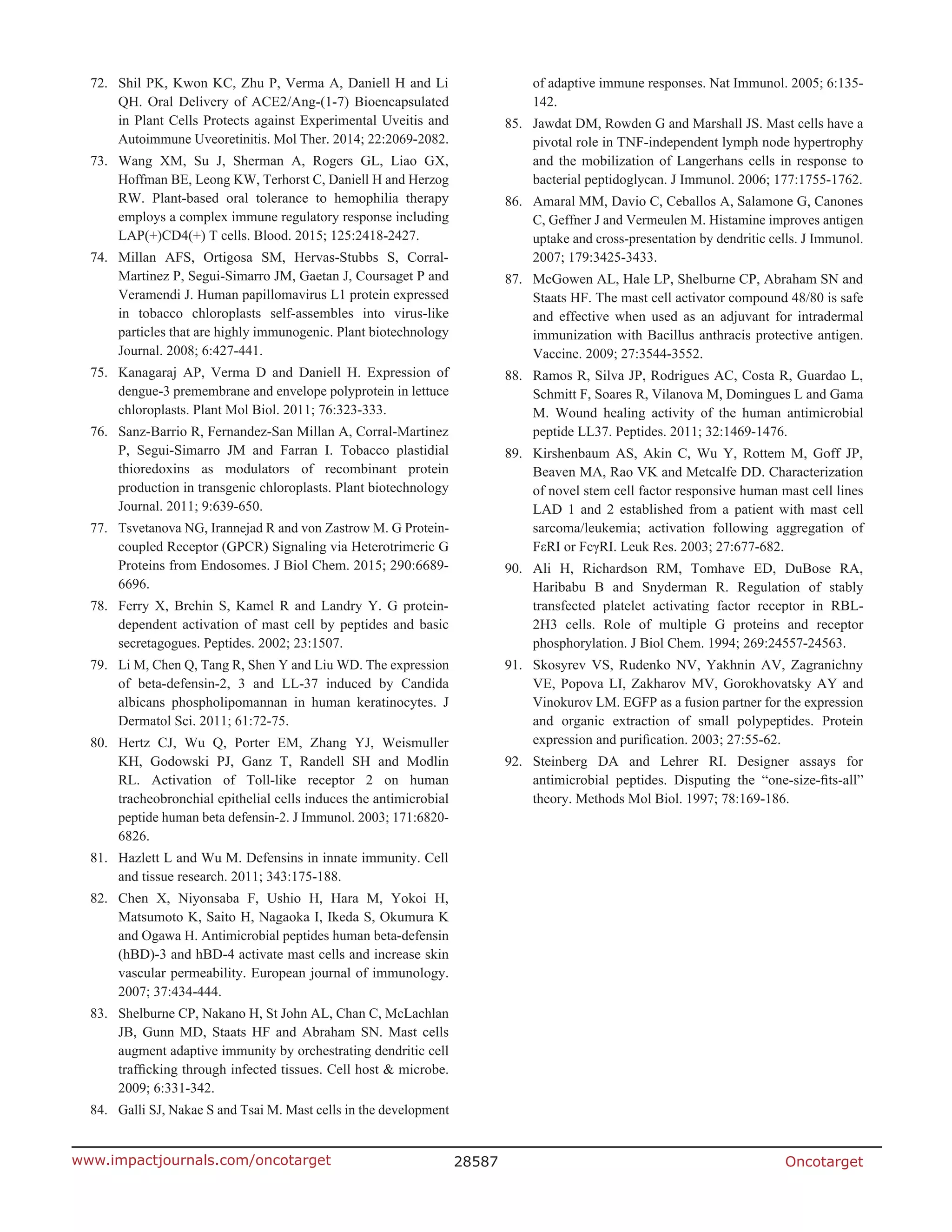 Oncotarget Paper | PDF