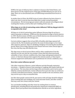Canine_Influenza_Facts | PDF