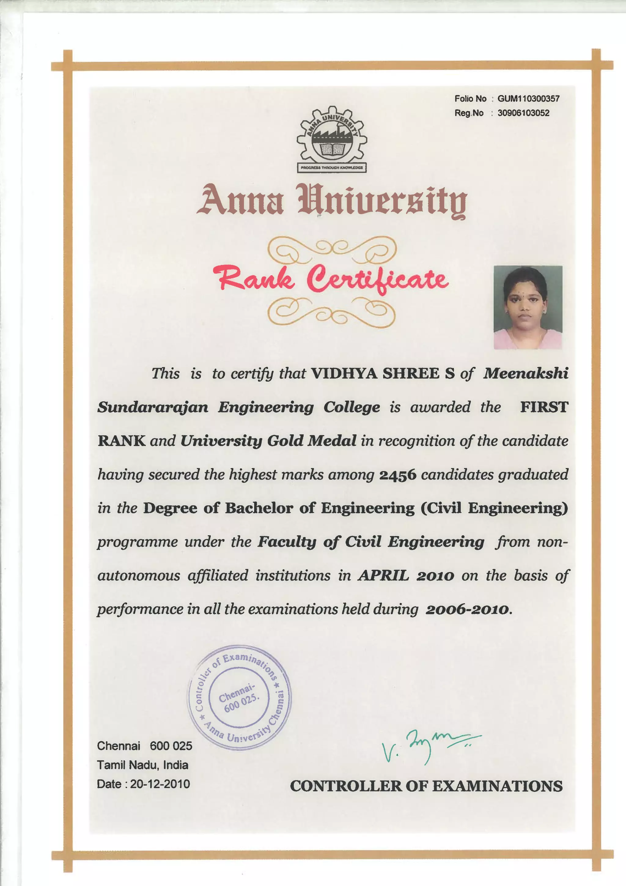 Rank certificate.PDF