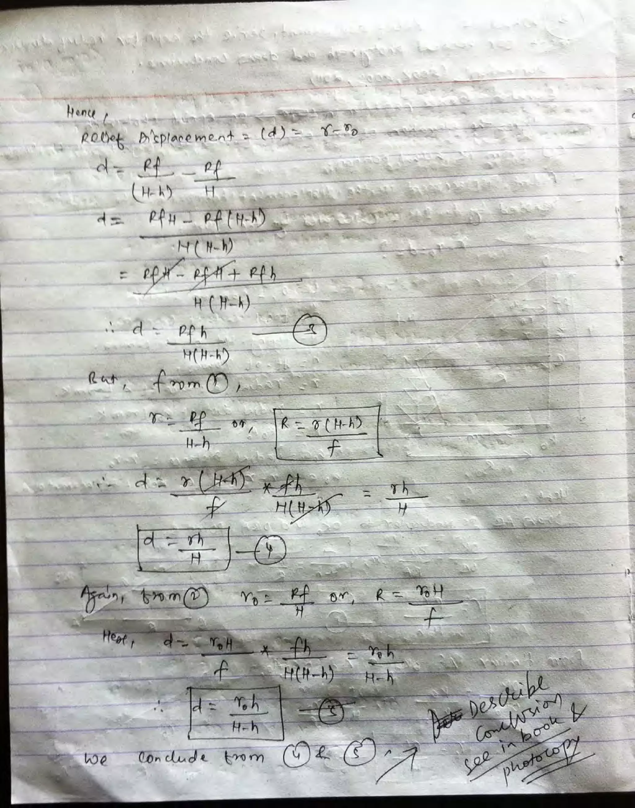 Numerical from-photogrammetry-and-relief-displacement-derivation | PDF