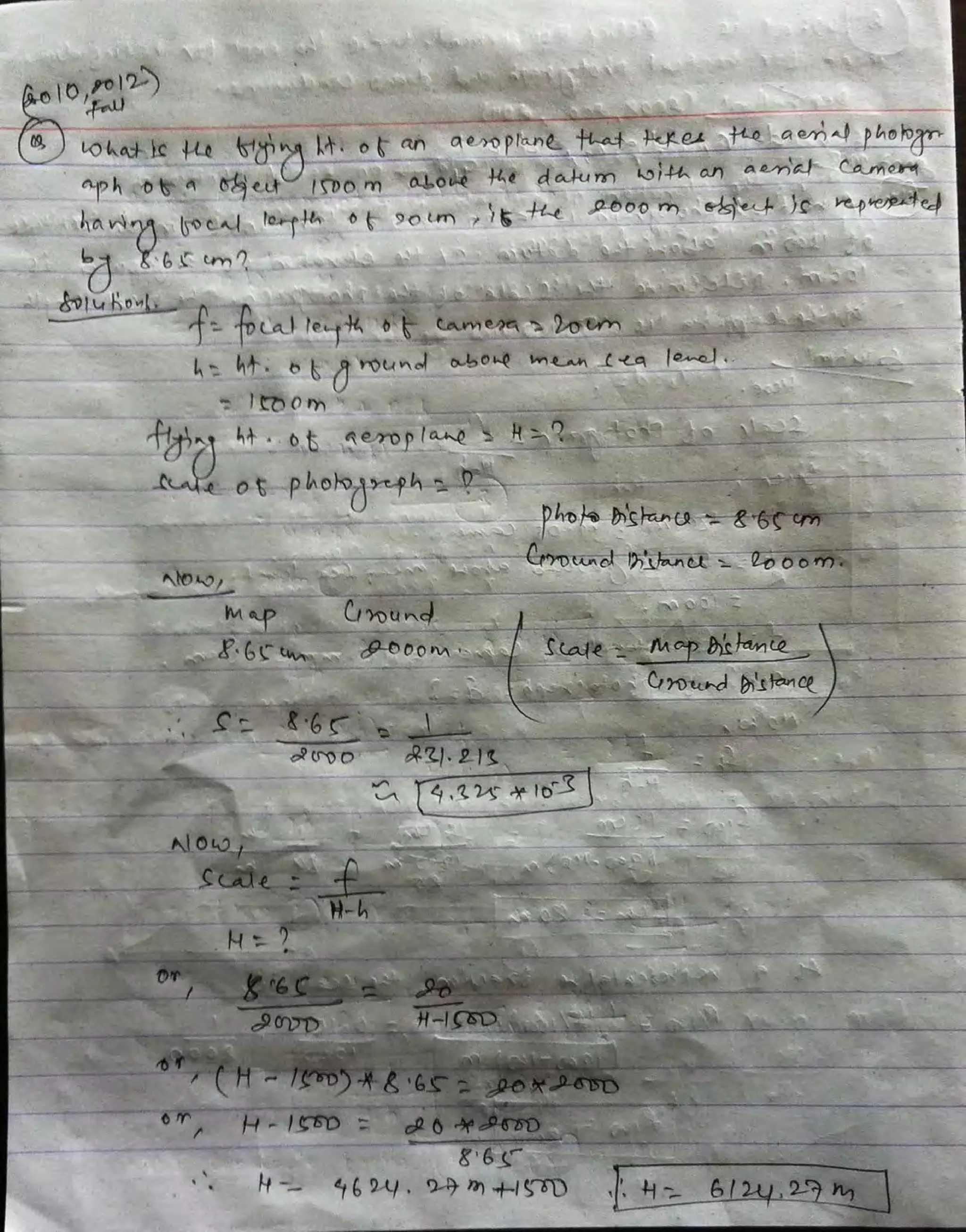 Numerical from-photogrammetry-and-relief-displacement-derivation | PDF
