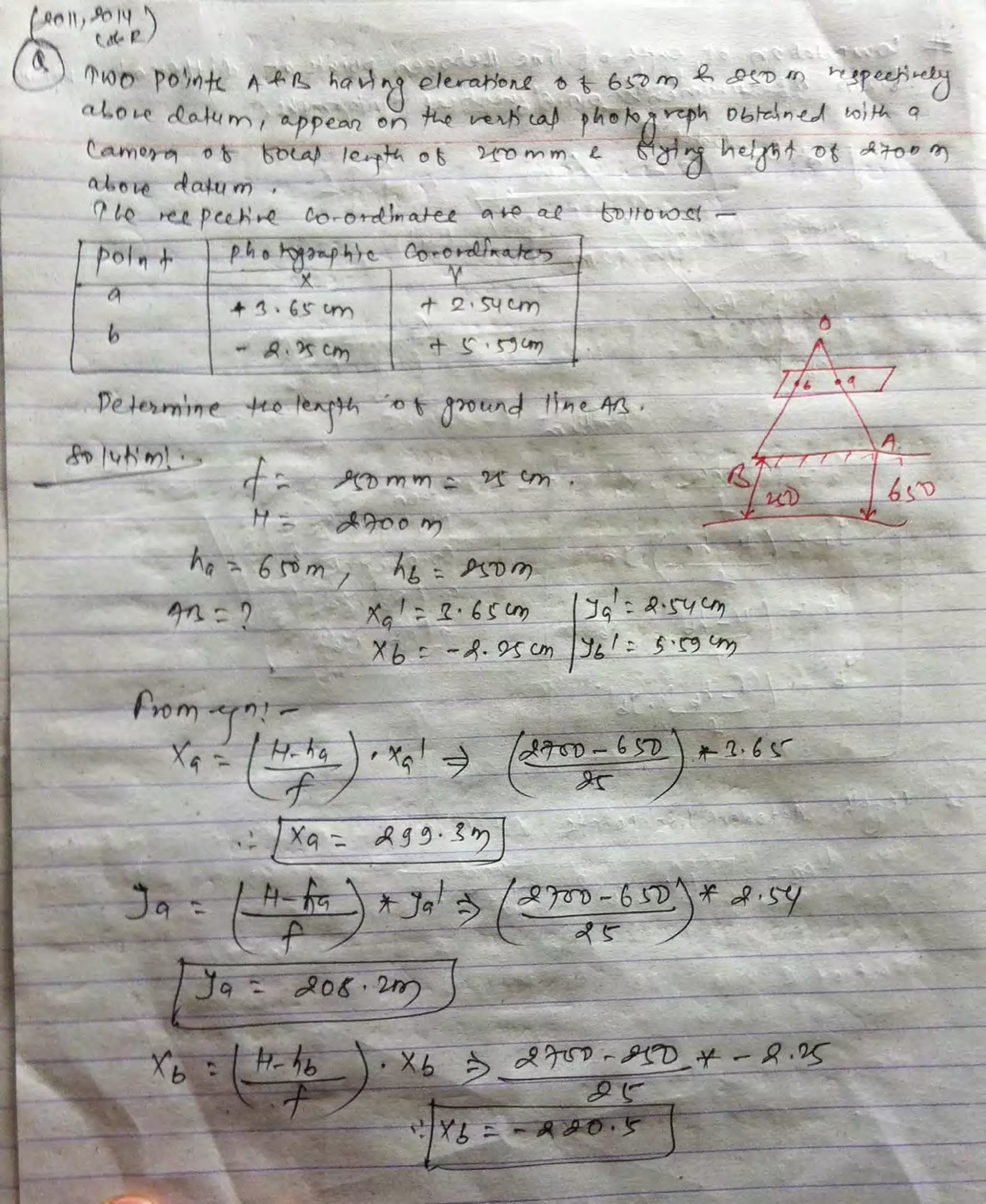 Numerical from-photogrammetry-and-relief-displacement-derivation | PDF