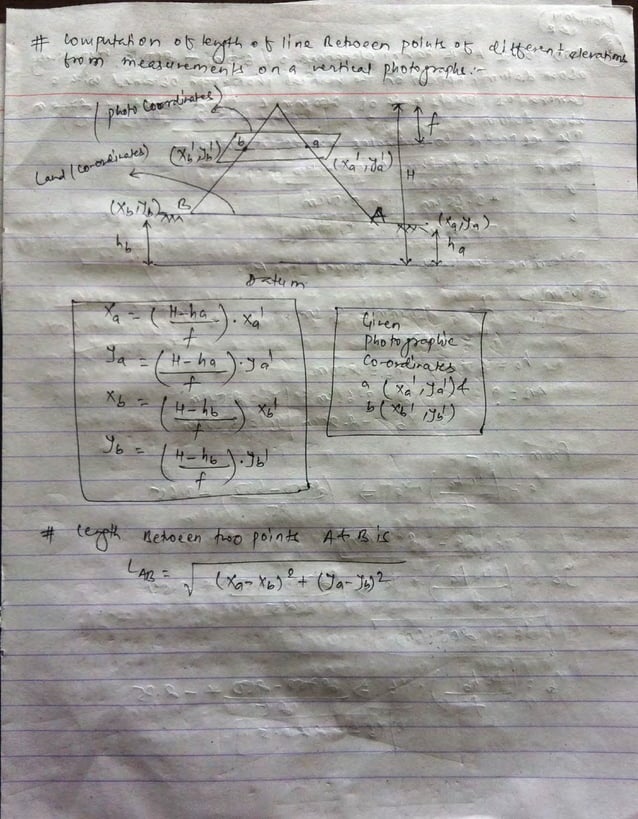 Numerical from-photogrammetry-and-relief-displacement-derivation | PDF