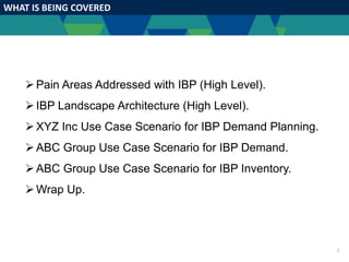 IBP Implementation Analysis | PPTX