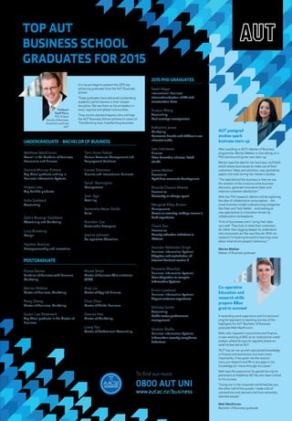 NZ Herald-top-B School graduates-2015 | PDF | Postgraduate Education ...